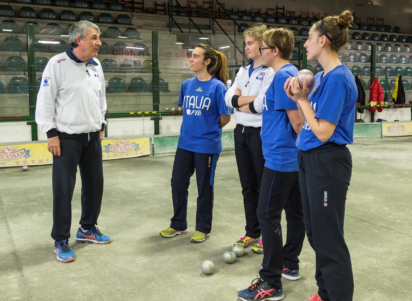 FIB - Federazione Italiana di Bocce - Volo - Concluso lo stage femminile